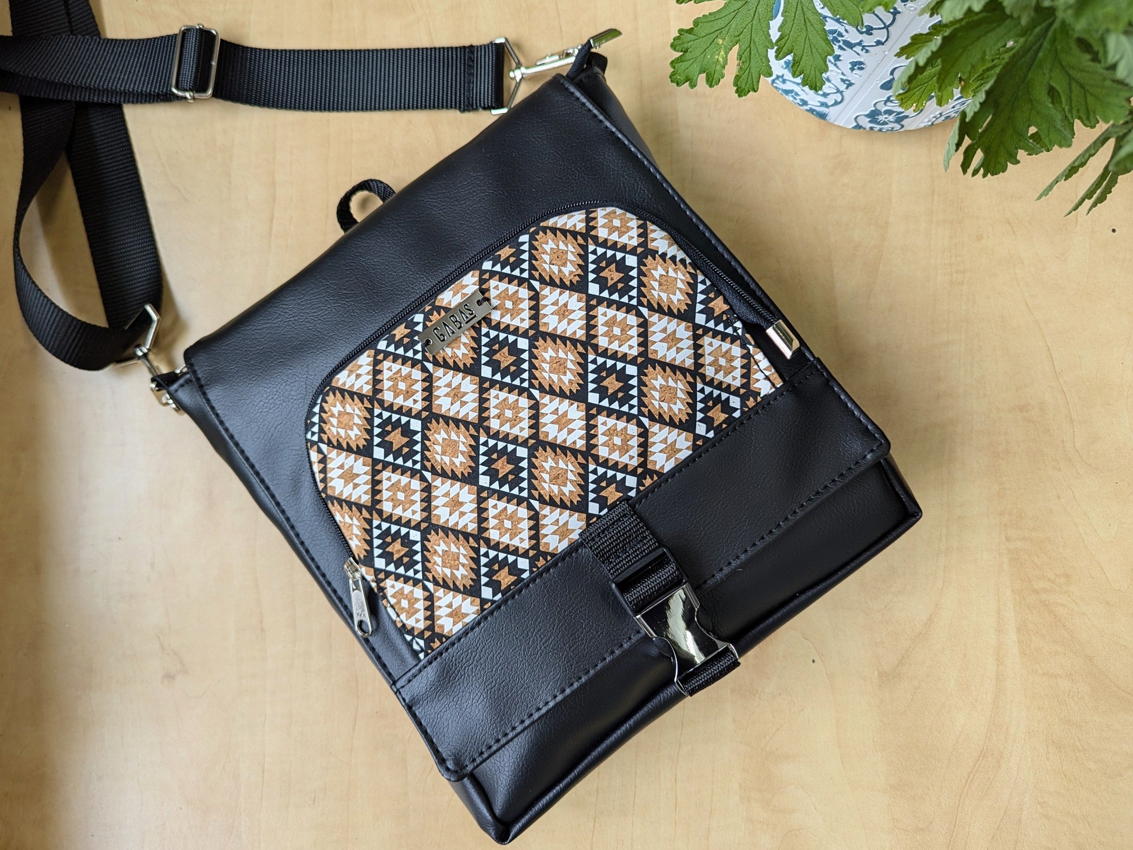 Sac Slim noir Géolia BELLE DE JOUR – Sac-Gabas