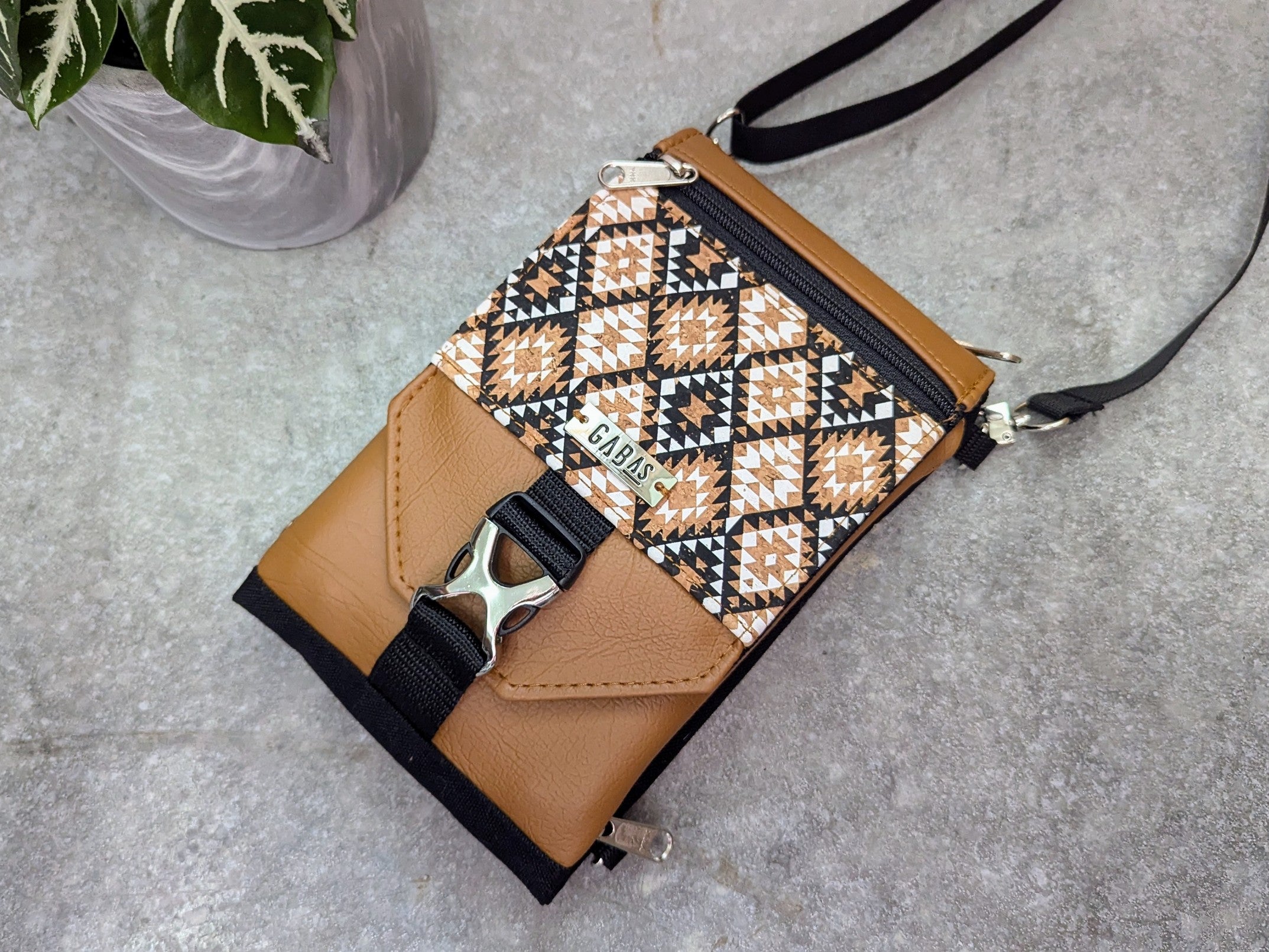 Sac Balado cognac Géolia BELLE DE JOUR – Sac-Gabas