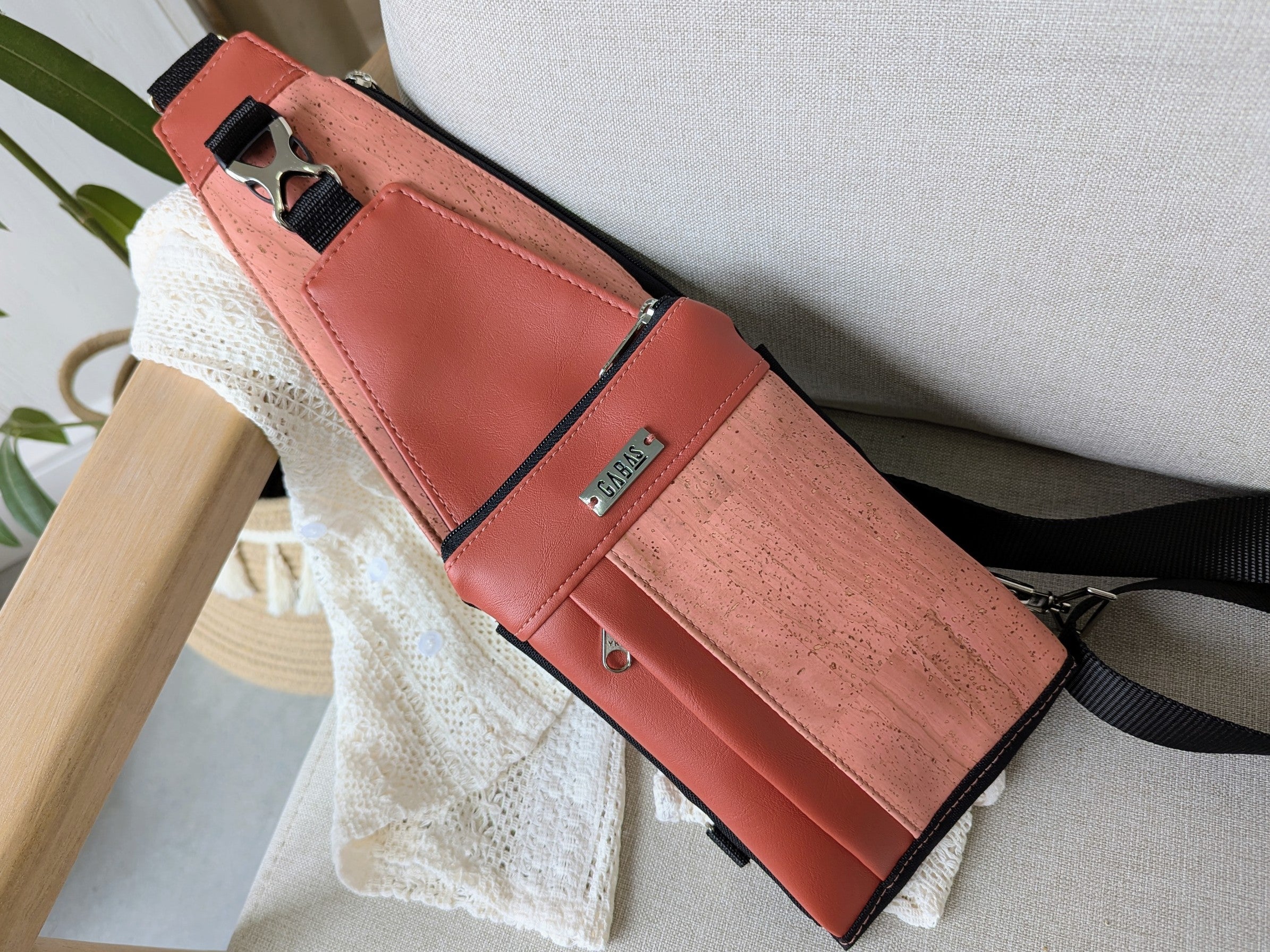 Sac Cargo punch liège BELLE DE JOUR – Sac-Gabas